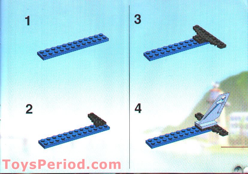LEGO 6735 Air Chase Instructions and Parts List