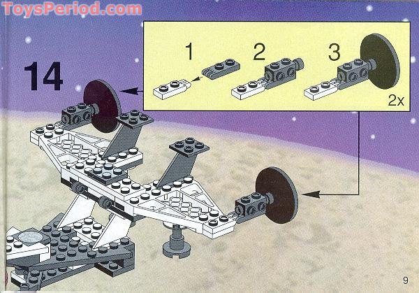 LEGO 6856 Planetary Decoder Instructions and Parts List
