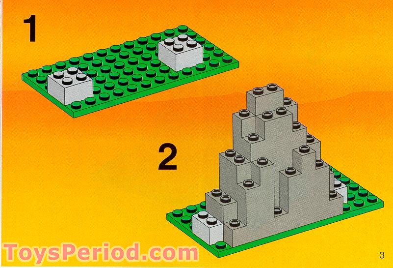 LEGO 6024 Bandit Ambush Instructions and Parts List