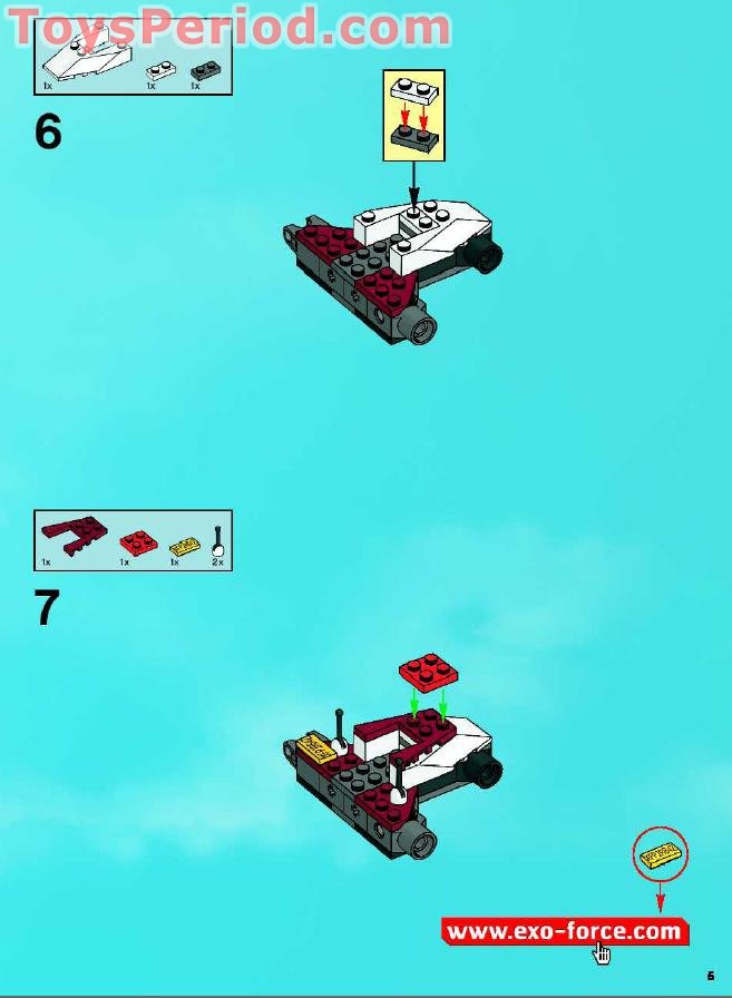 LEGO 7714 Golden Guardian (Limited Gold Edition) Instructions and Parts ...