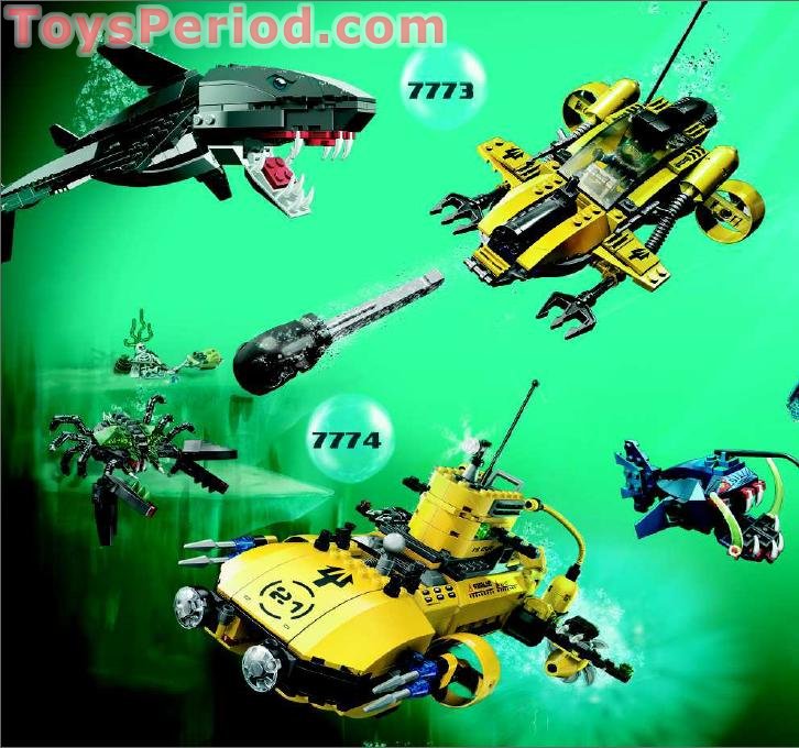 LEGO 7776 The Shipwreck Instructions and Parts List