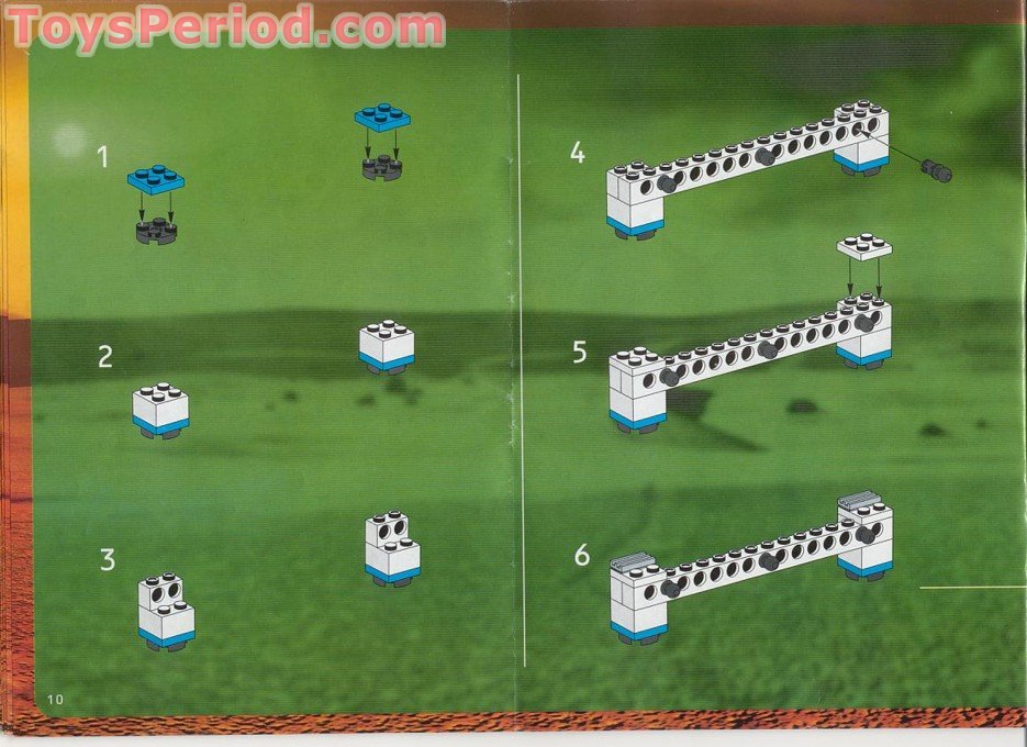 LEGO 7315 Solar Explorer Instructions and Parts List