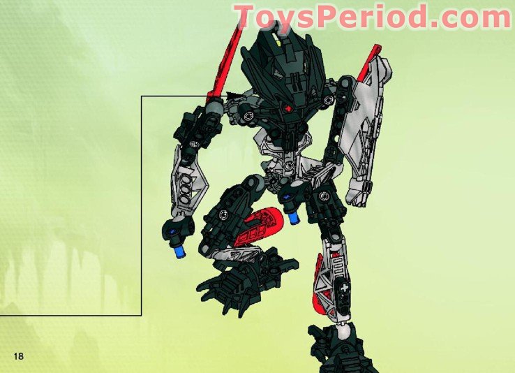 LEGO 8690 Toa Onua Instructions and Parts List