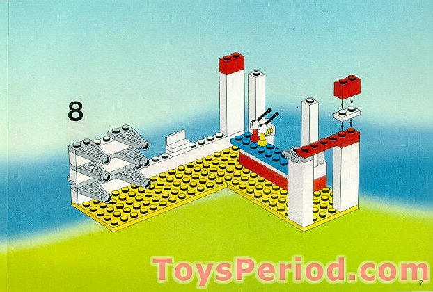 LEGO 6595 Surf Shack Instructions and Parts List