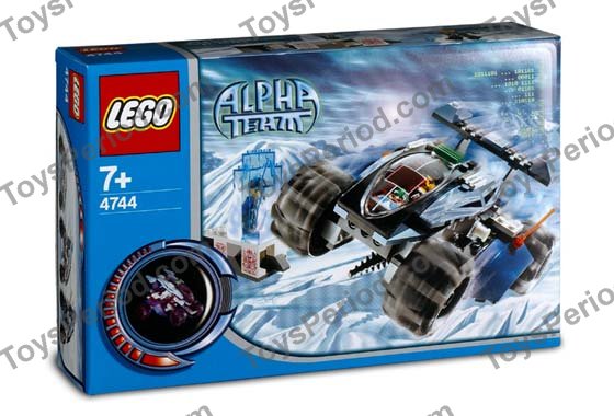LEGO 4744 Tundra Tracker Instructions and Parts List