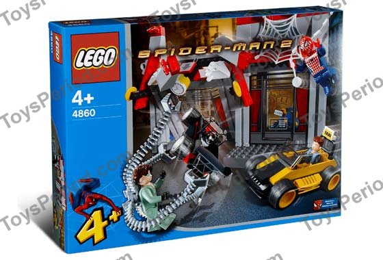 LEGO 4860 Doc Ock's Cafe Attack Instructions and Parts List