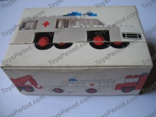 LEGO 600-1 Ambulance Instructions and Parts List