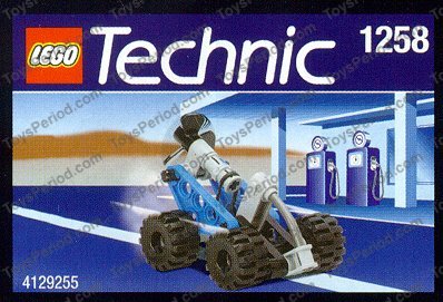 LEGO 1258 Propellor Buggy Instructions and Parts List