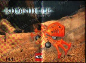 LEGO 1441 Fikou (Tree-Spider) Instructions and Parts List