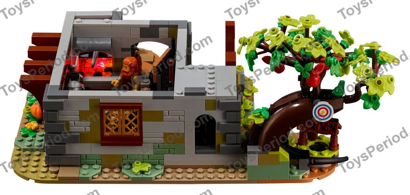 LEGO 21325 Medieval Blacksmith Set Parts List