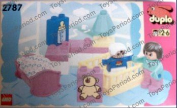 LEGO 2787 Sleepy Dreams Nursery Set Parts List