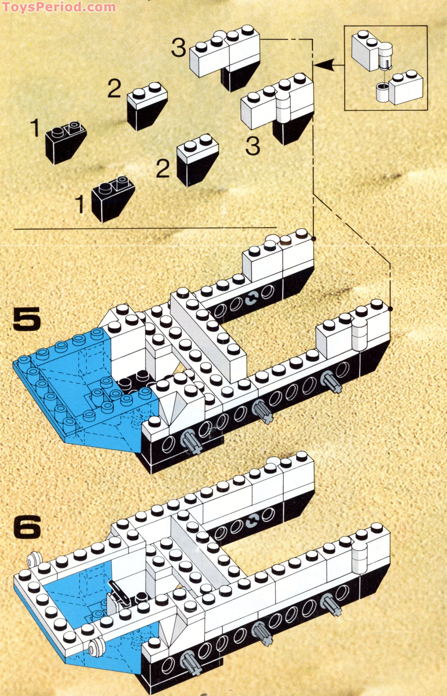 LEGO 6927 All-Terrain Vehicle Instructions and Parts List
