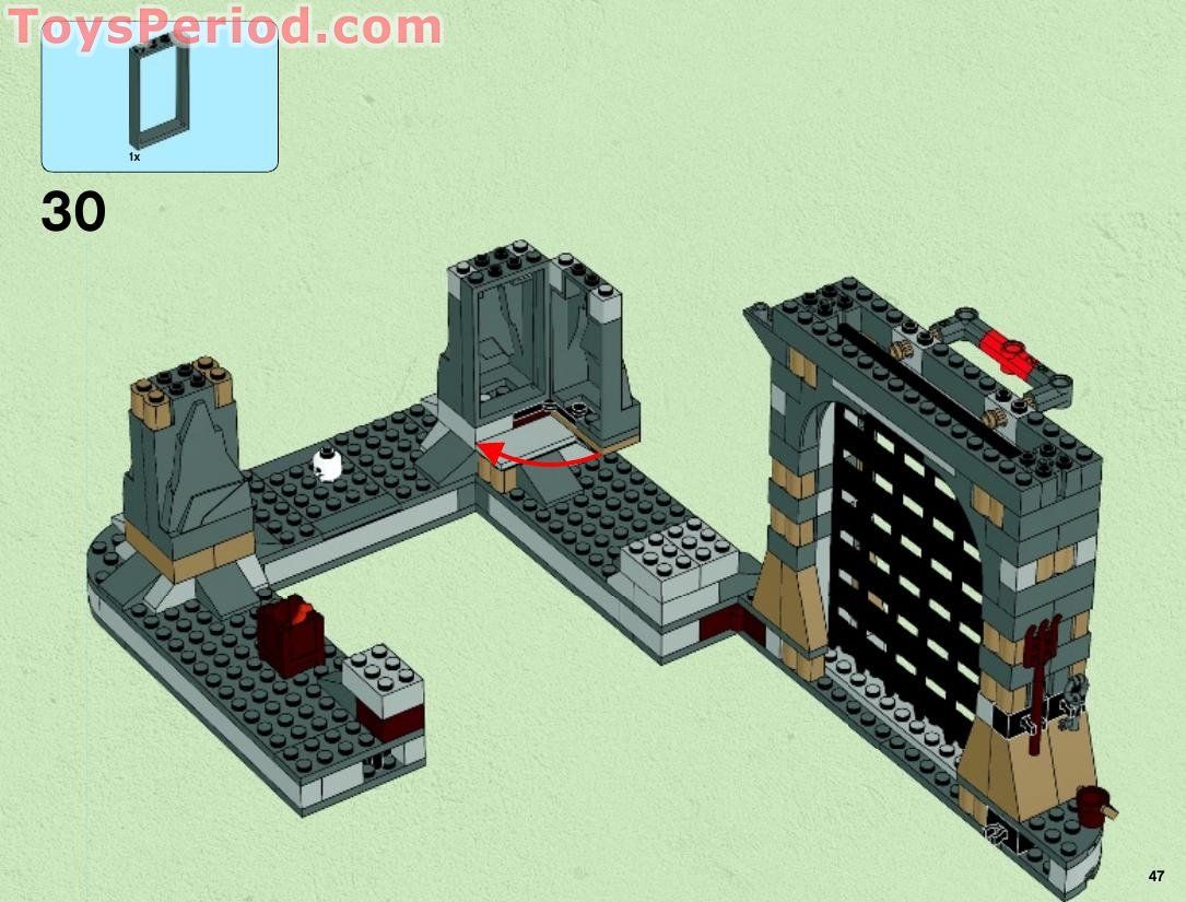 LEGO 75005 Rancor Pit Instructions and Parts List