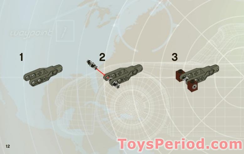 LEGO 8201 Classic Mater Instructions and Parts List