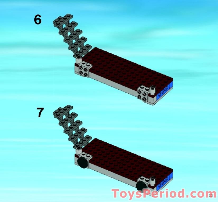 LEGO 4644 Marina Instructions and Parts List