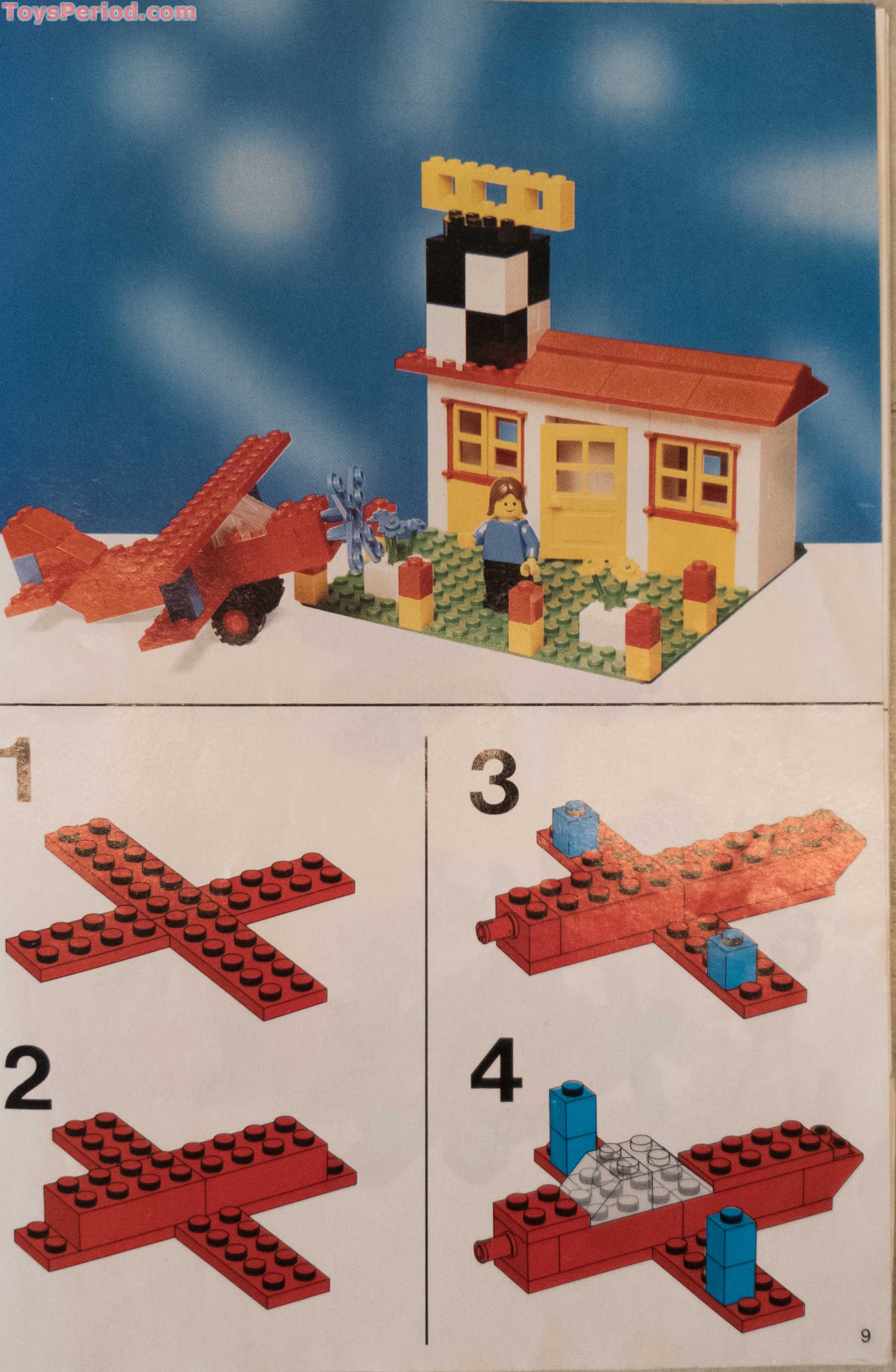 LEGO 1878 Small Bucket Instructions and Parts List