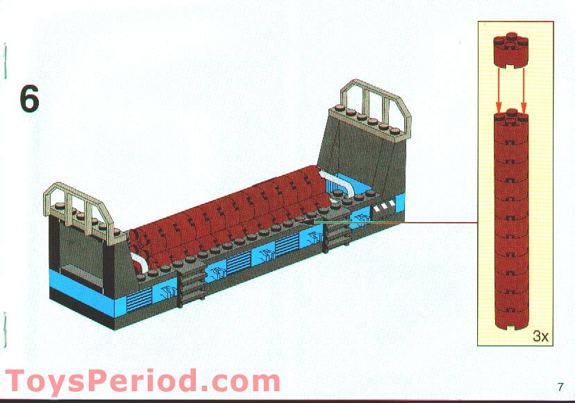 LEGO 10013 Open Freight Wagon Instructions and Parts List