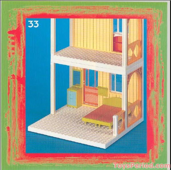 LEGO 3119 Sunshine Home Instructions and Parts List