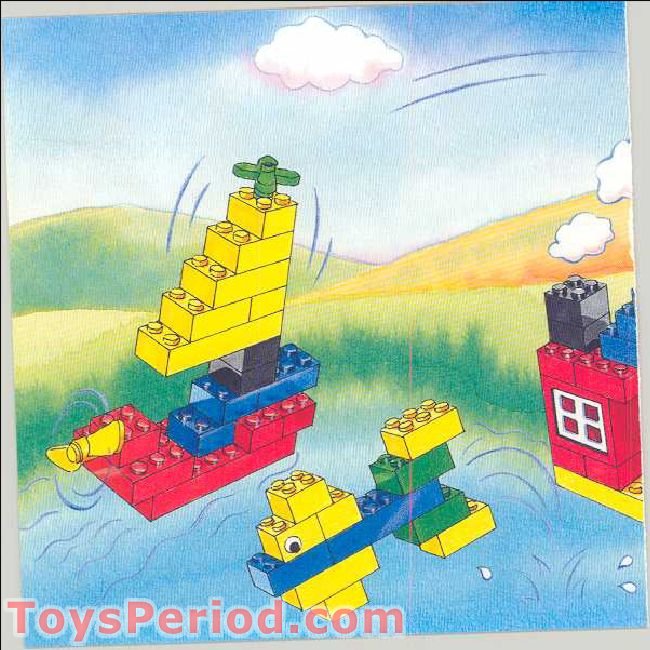LEGO 4214 Medium Bucket Instructions and Parts List