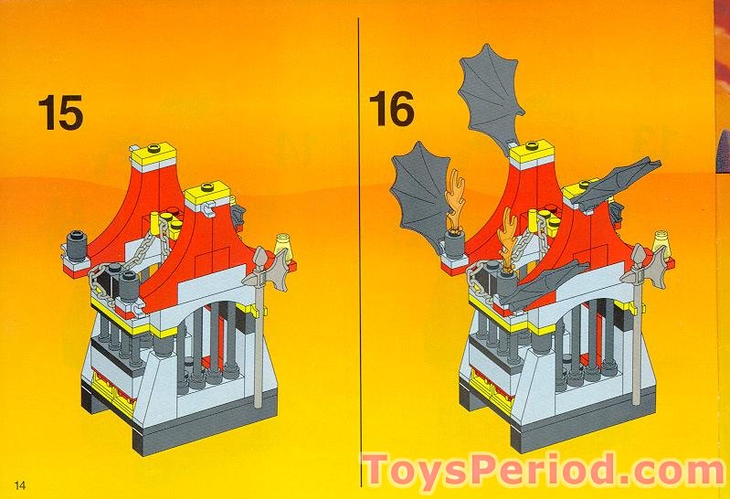 LEGO 6047 Traitor Transport Instructions and Parts List