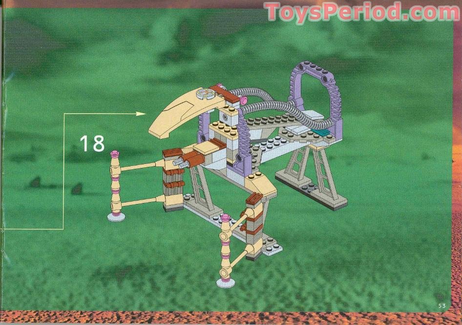 LEGO 7316 Excavation Searcher Instructions and Parts List