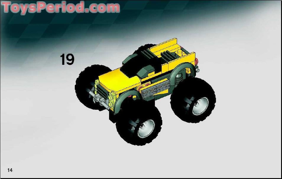LEGO 8670 Jump Master Instructions and Parts List