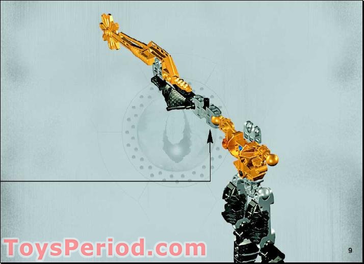 LEGO 8900 Reidak Instructions and Parts List