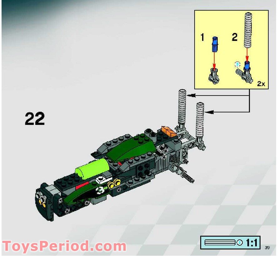 LEGO 8141 Off Road Power Instructions and Parts List