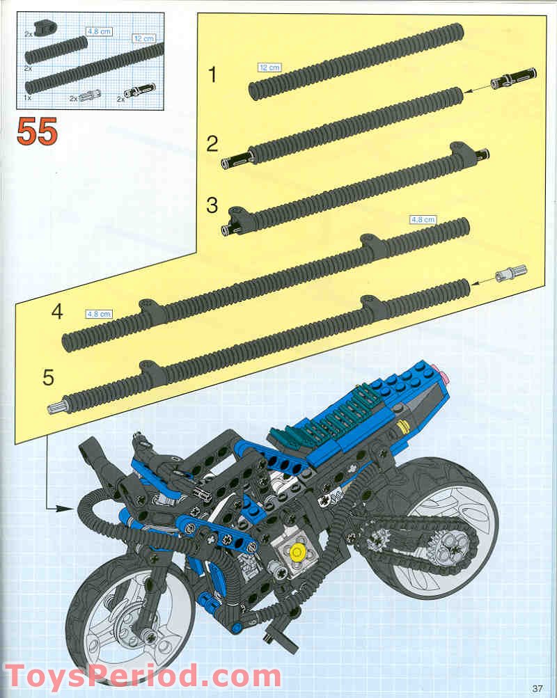 LEGO 8417 Mag Wheel Master Instructions and Parts List