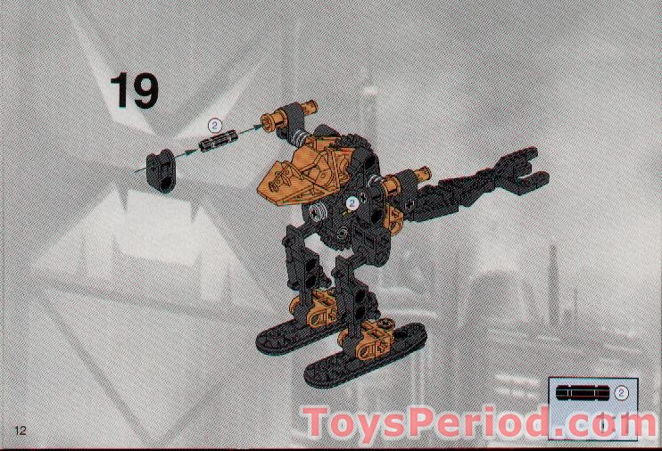 LEGO 8521 Flare Slizer Instructions and Parts List