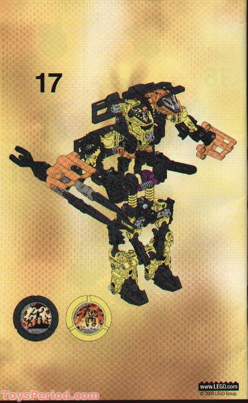 LEGO 8523 Blaster Slizer Instructions and Parts List