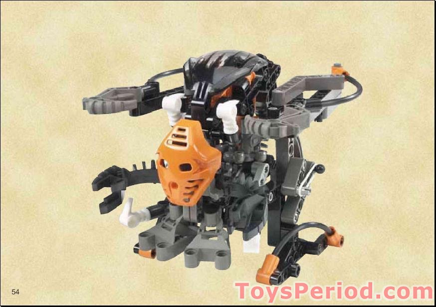LEGO 8556 Boxor Instructions and Parts List