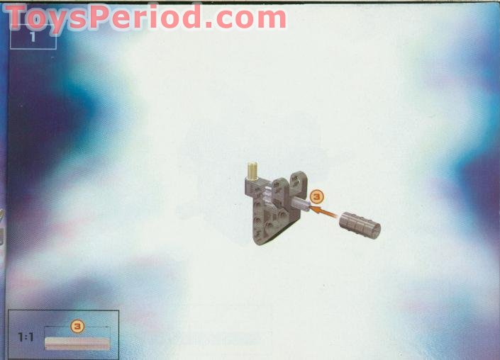 LEGO 8587-1 Panrahk Instructions and Parts List