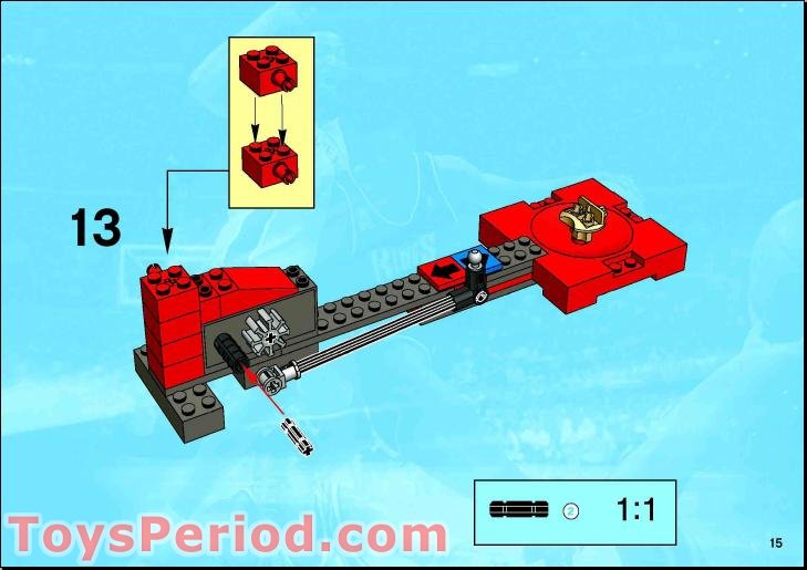LEGO 3429 Ultimate Defense Instructions and Parts List