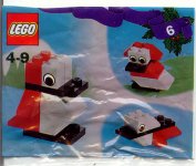 LEGO 4524-7 Advent Calendar 2002, Creator (Day6) Penguin Set Parts List