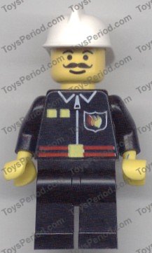 LEGO 6407 Fire Chief Instructions and Parts List