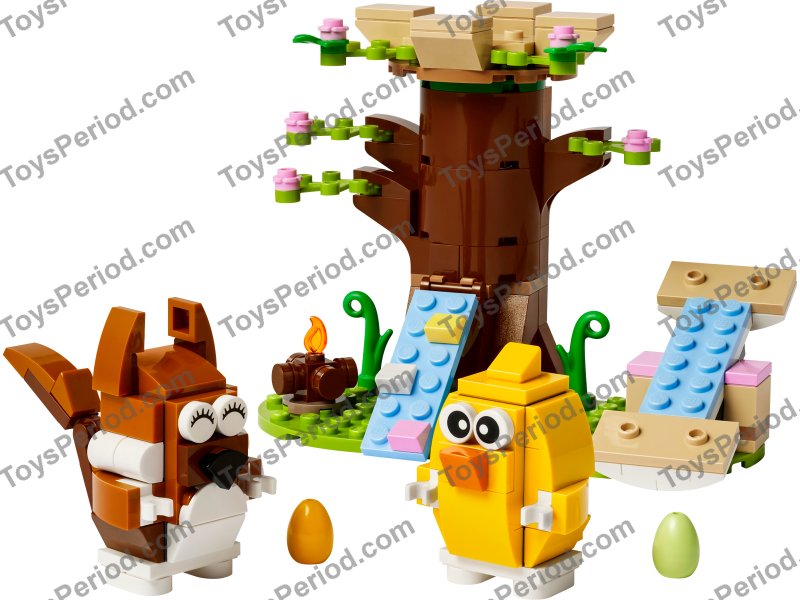 LEGO 40709 Spring Animal Playground Set Parts List