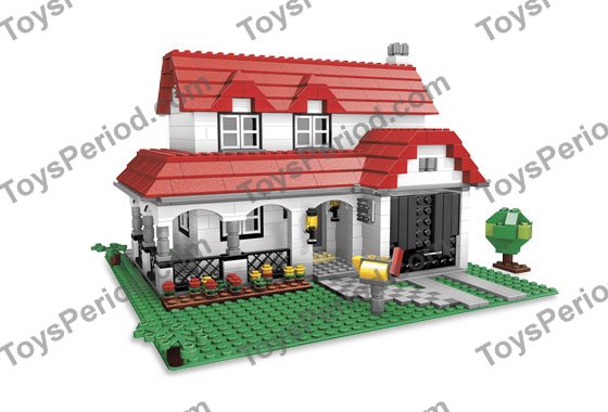 LEGO 4956 House Instructions and Parts List