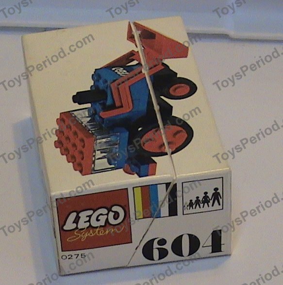 LEGO 604-2 Excavator Instructions and Parts List