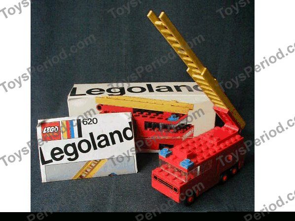 LEGO 620-2 Fire Truck Instructions and Parts List