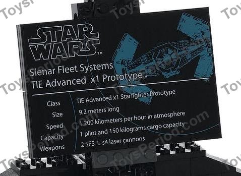 LEGO 10175 Vader's TIE Advanced - Ultimate Collector Series UCS ...