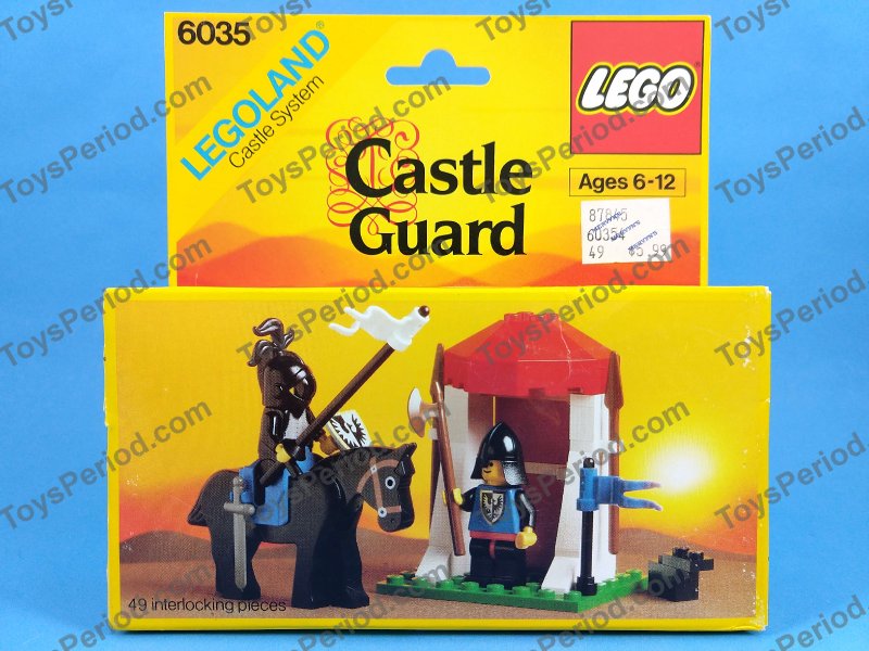 Castle Theme Sets - LEGO 6035 Castle Guard Vintage 1987 Black Falcons ...