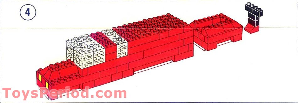 LEGO 305-2 Fire Engine Instructions and Parts List