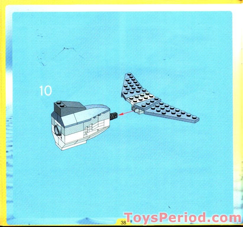 LEGO 4506 Deep Sea Predators Instructions and Parts List