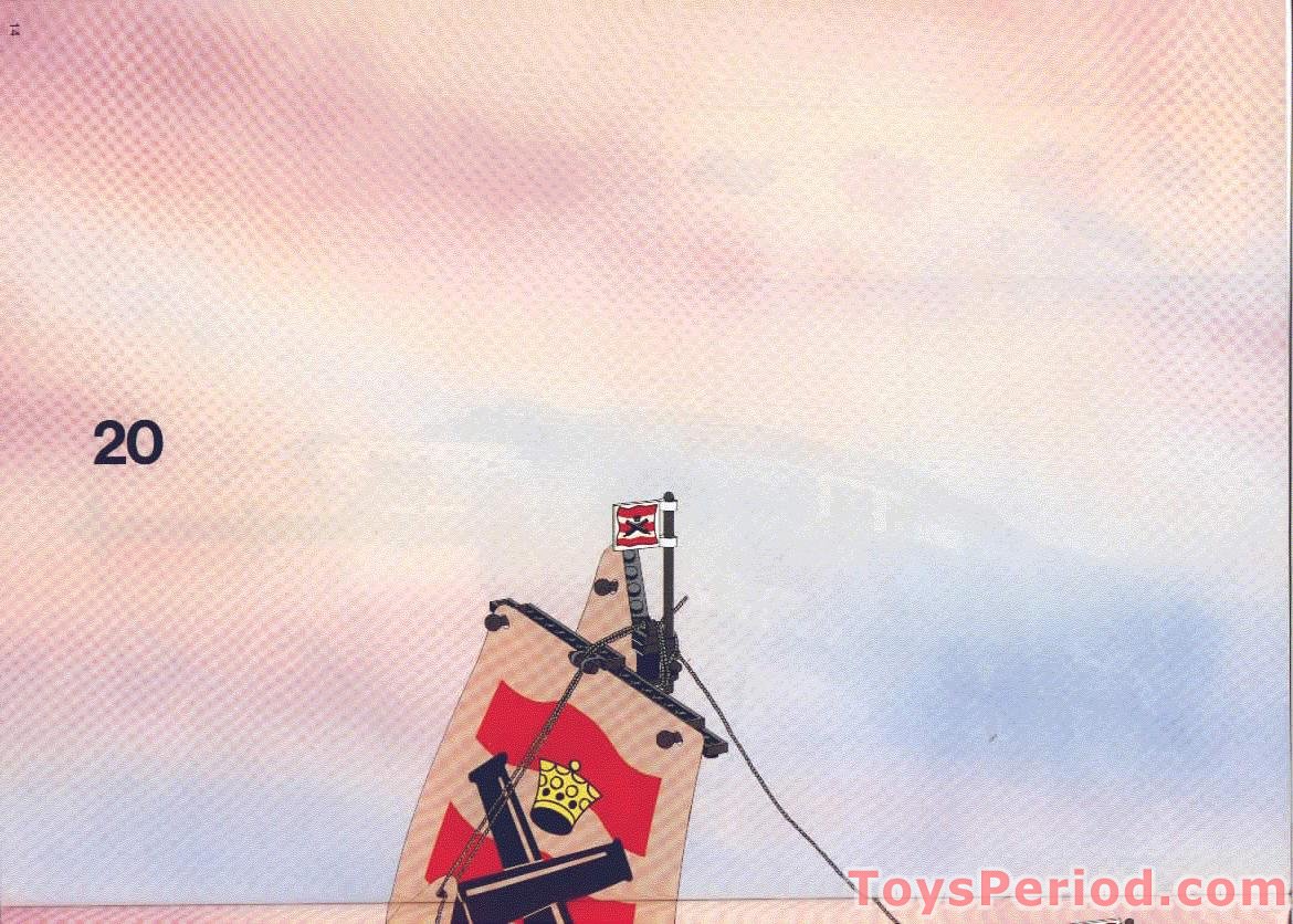 LEGO 6271-1 Imperial Flagship Instructions and Parts List