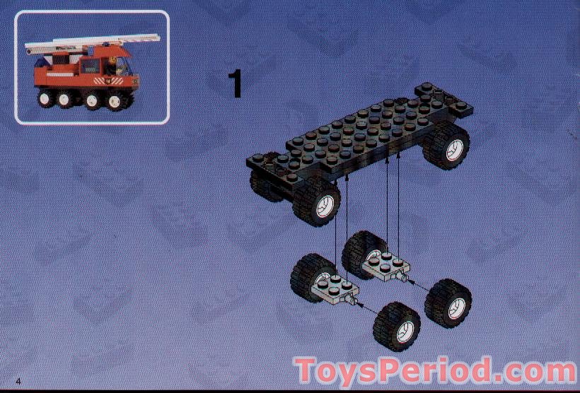 LEGO 6464 Super Rescue Complex Instructions and Parts List