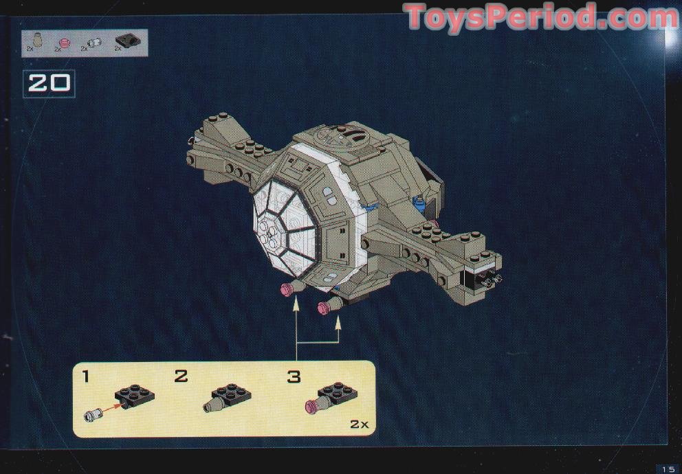 LEGO 7181 TIE Interceptor - Ultimate Collector Series UCS Instructions ...