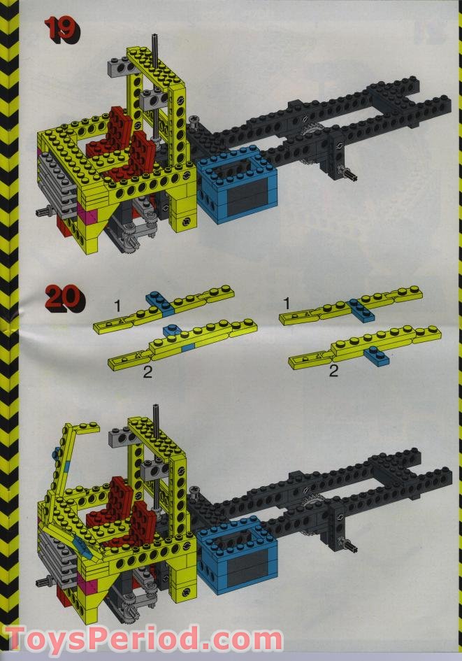 LEGO 8846 Tow Truck Instructions and Parts List