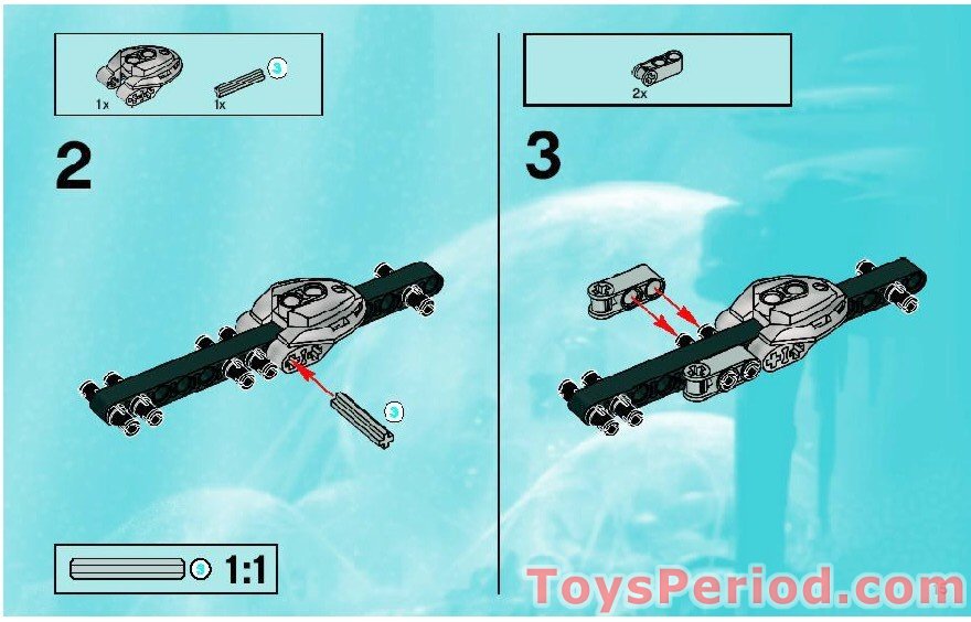LEGO 8939 Lesovikk Instructions and Parts List