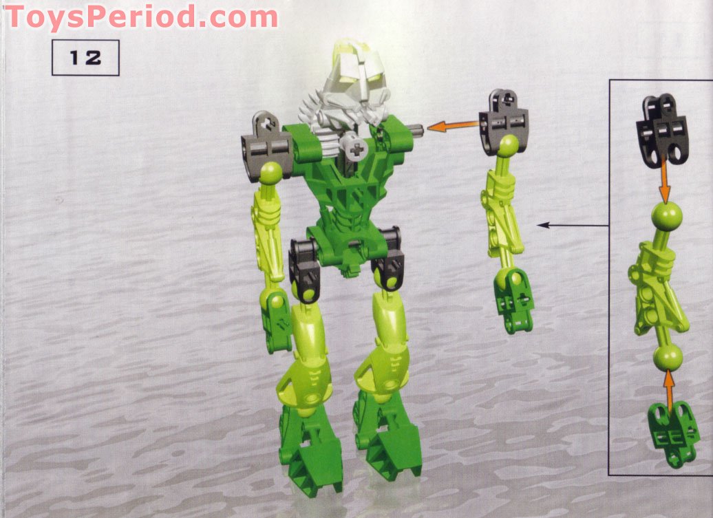 LEGO 8567 Lewa Nuva Instructions and Parts List